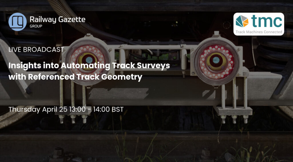 Webinar: Insights into automating track surveys with tmRTG - tmc